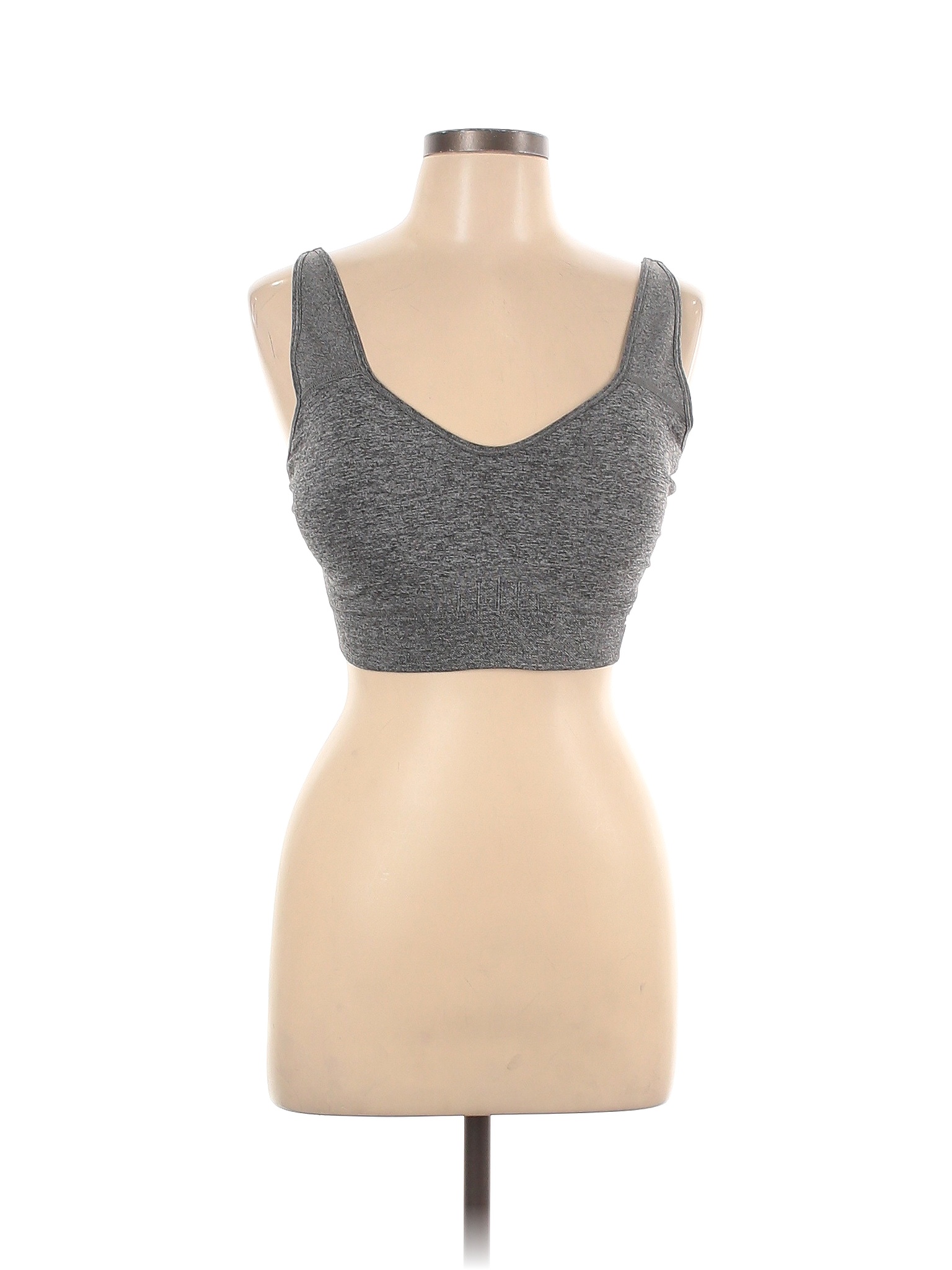 Puma Gray Sports Bra Size L - 56% off | ThredUp