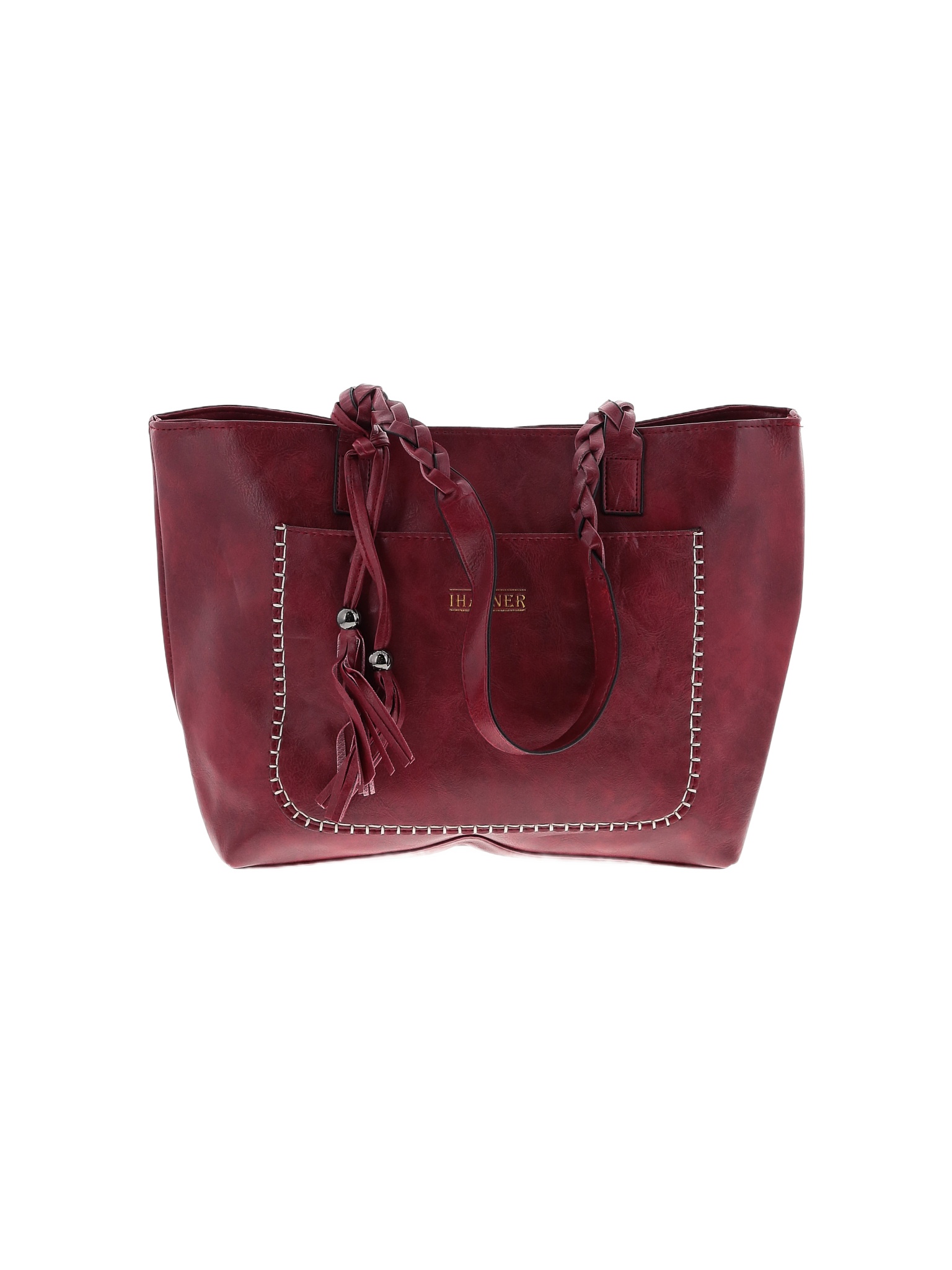 Assorted Brands Solid Colored Red Tote One Size - 54% off | thredUP