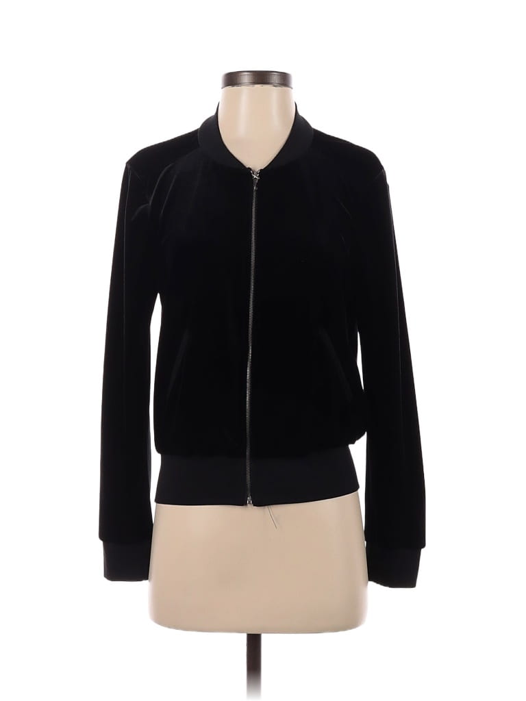 Drew Solid Black Jacket Size S - 84% off | thredUP