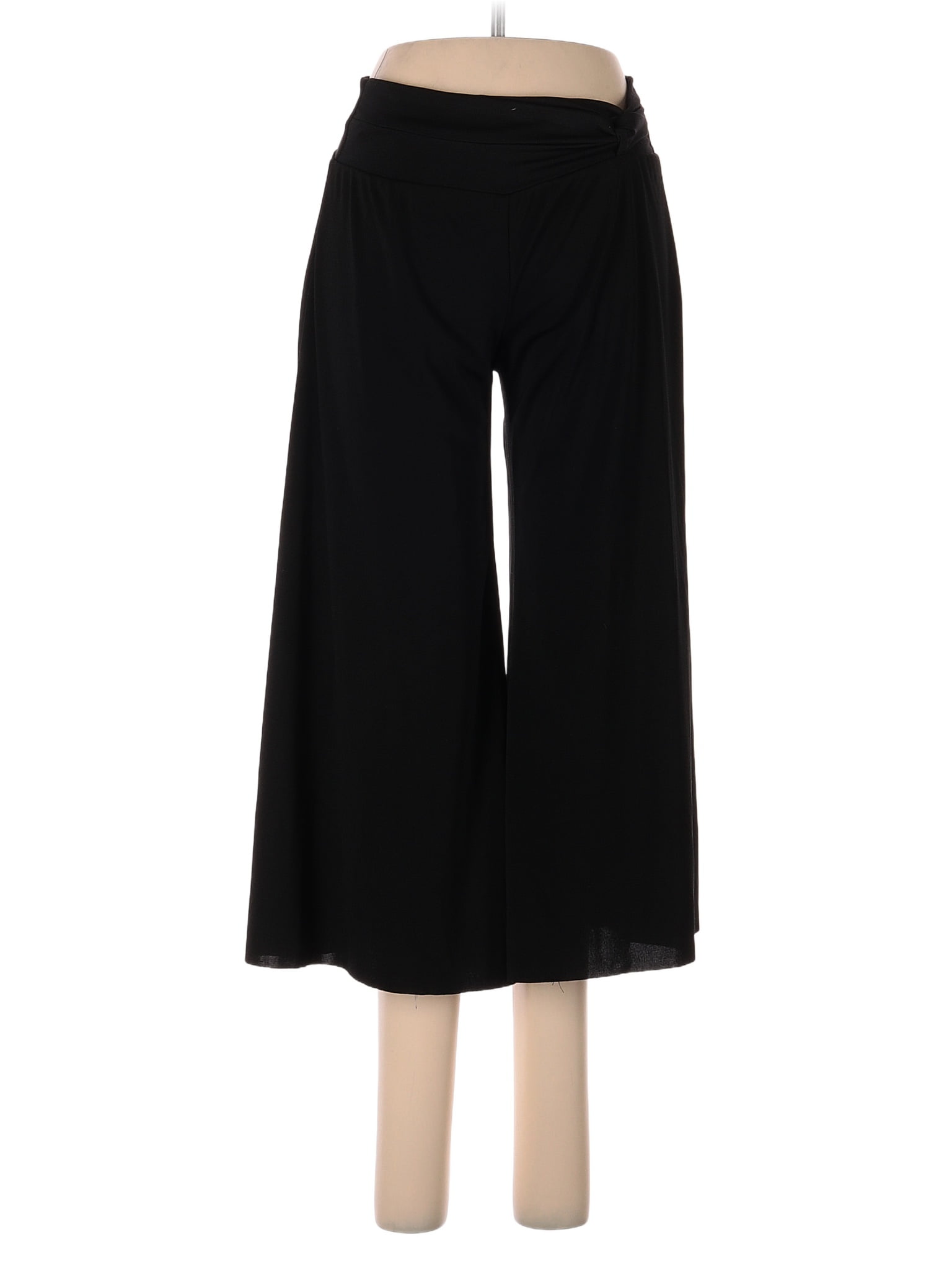 A-list by Wrapper 100% Polyester Black Casual Pants Size M - 68% off ...