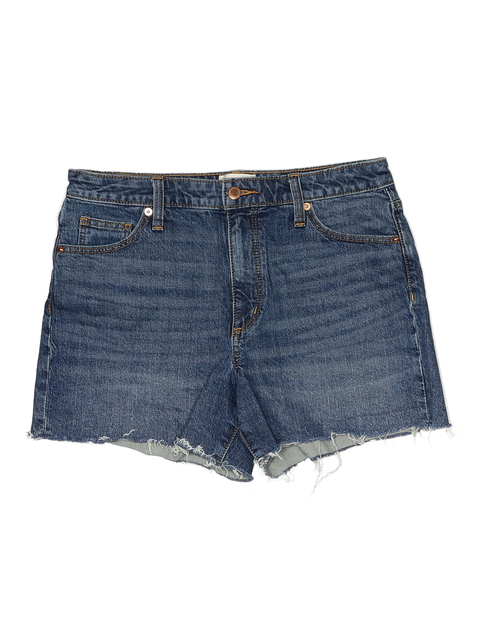 Universal Thread Blue Denim Shorts Size 10 - 47% off | thredUP
