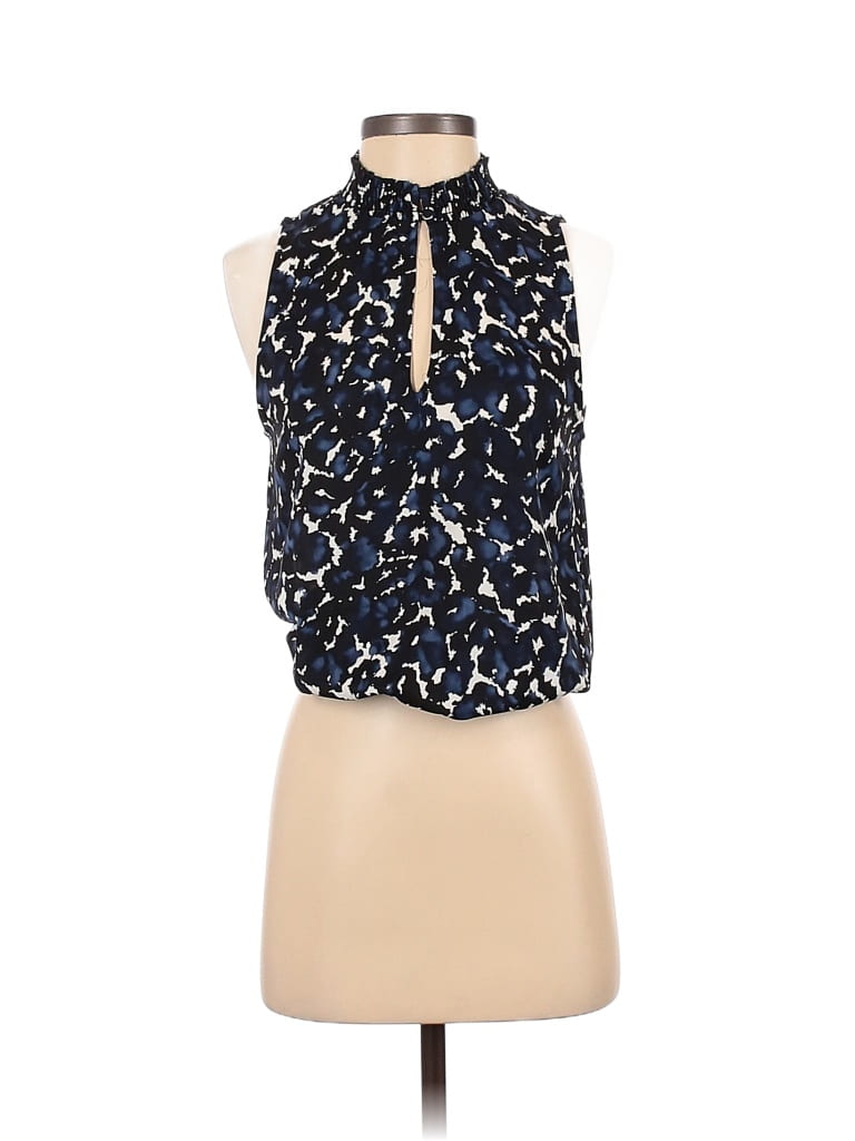 Roan + Ryan 100% Polyester Blue Sleeveless Blouse Size XS - 75% off ...