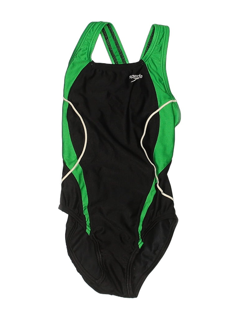 Speedo Solid Black One Piece Swimsuit Size XXS (26) - 75% off | thredUP