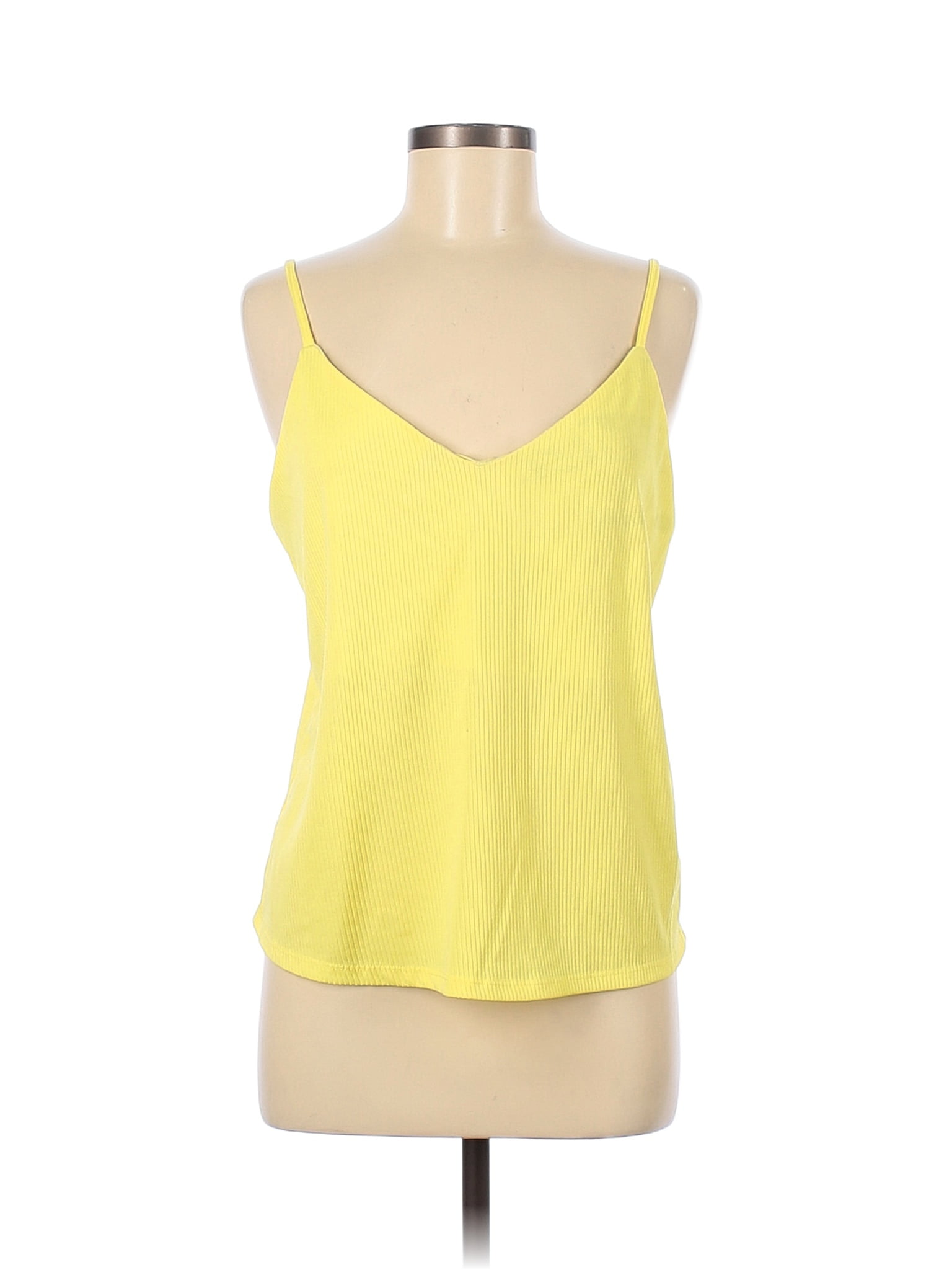 Socialite Colored Yellow Tank Top Size M - 47% off | thredUP