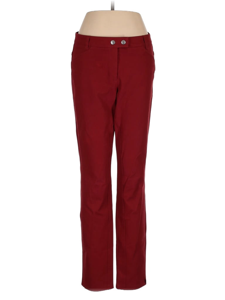 Cambio Solid Maroon Red Khakis Size 6 - 93% off | ThredUp
