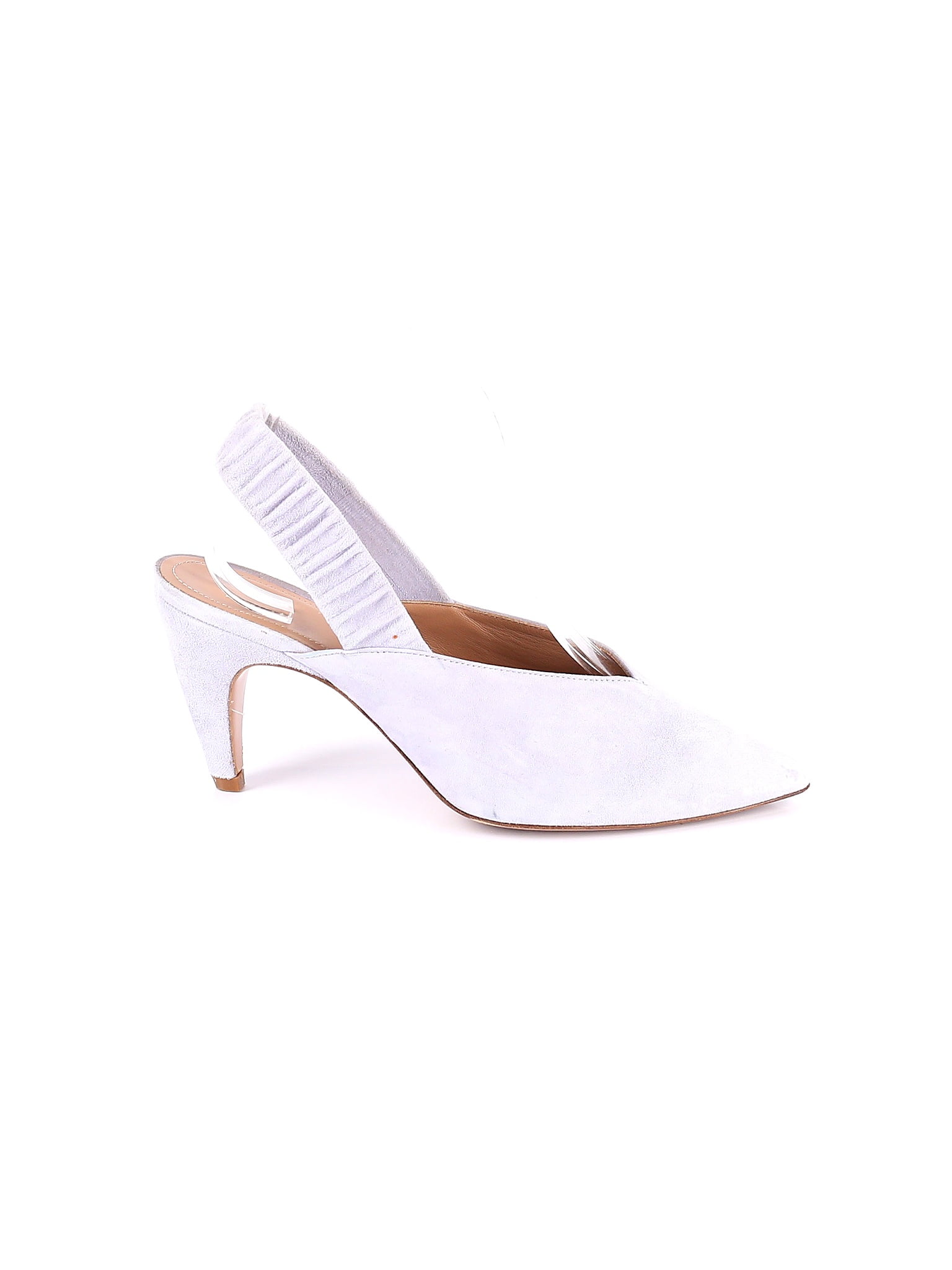 Lewit 100% Leather Solid Lavender Purple Heels Size 39 (IT) - 78% off ...