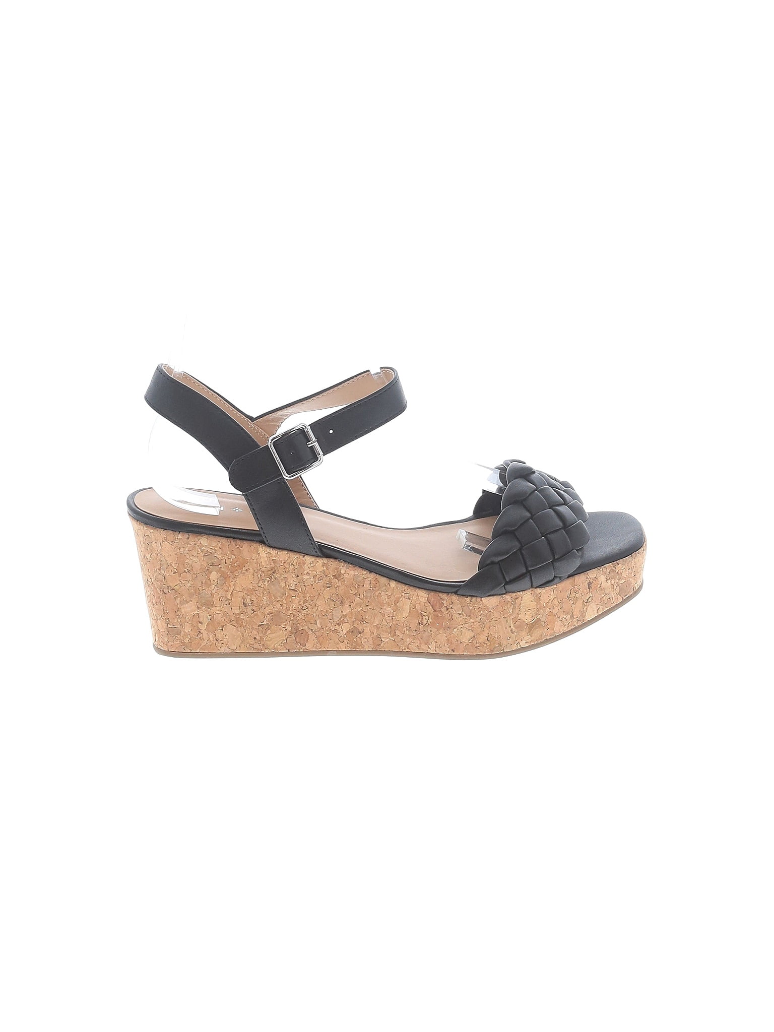 Sun + Stone Solid Black Wedges Size 9 - 60% off | thredUP