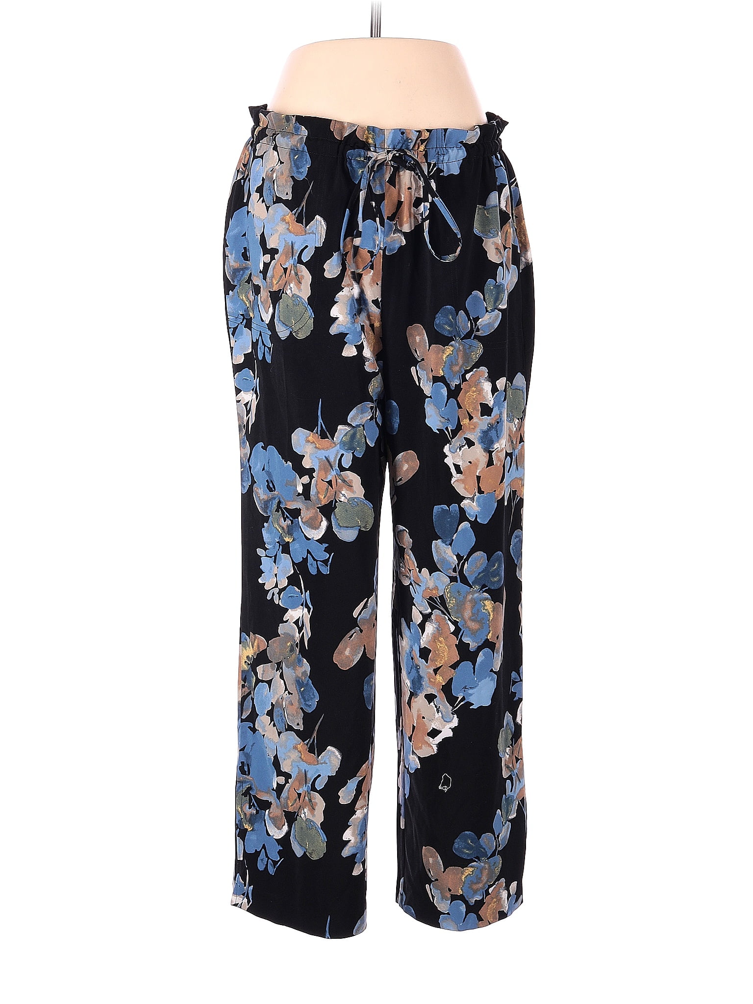 Jules & Leopold Floral Black Casual Pants Size M - 60% off | thredUP