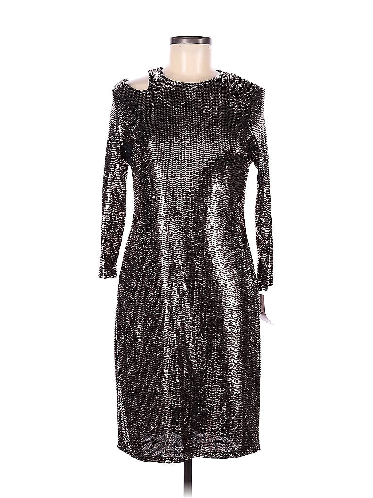 JM Studio Solid Black Pink Cocktail Dress Size 6 - 77% off | thredUP