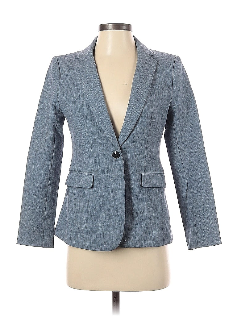 Banana Republic Marled Blue Blazer Size 2 (Petite) - 81% off | ThredUp