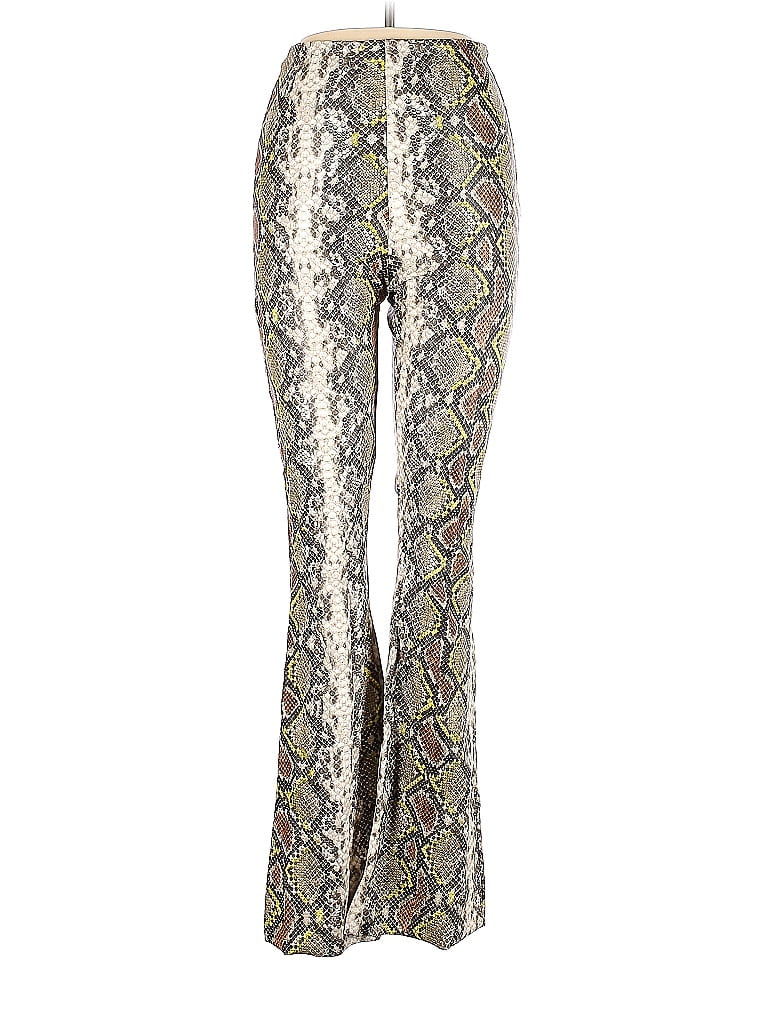 Commando Animal Print Snake Print Multi Color Gray Faux Leather Pants ...