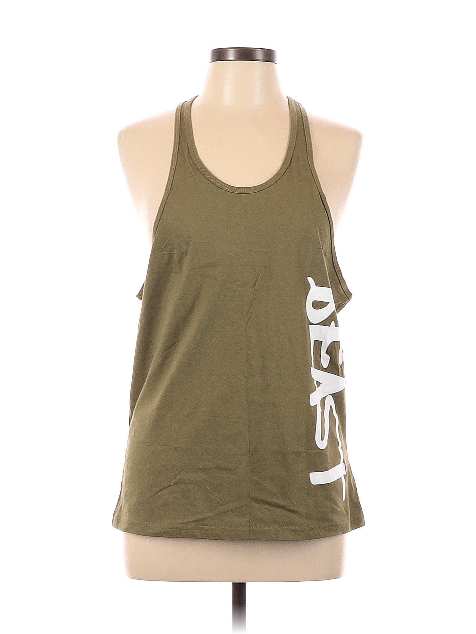 Assorted Brands 100% Cotton Green Active Tank Size M - 60% off | thredUP
