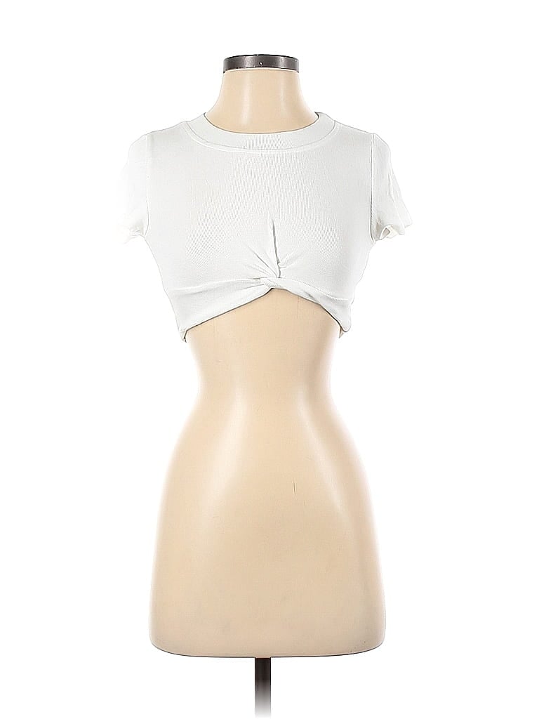 Princess Polly White Short Sleeve Top Size 4 - 68% off | thredUP