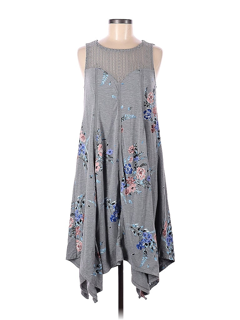 Torrid Gray Casual Dress Size Med Plus (00) (Plus) - 61% off | thredUP