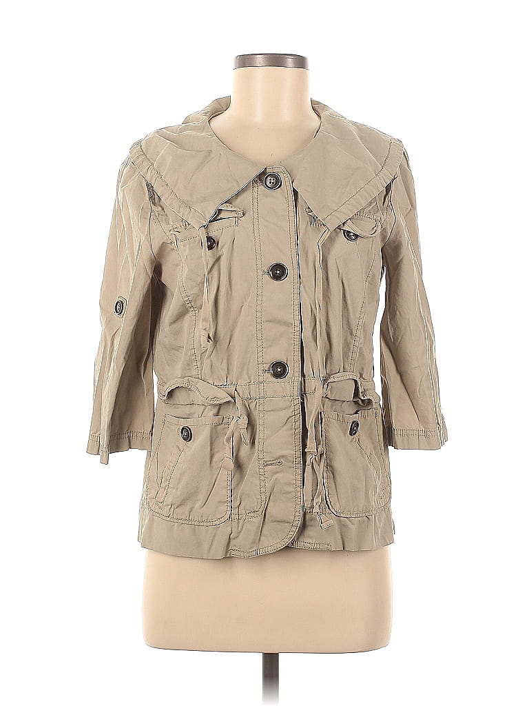 Ann Taylor LOFT Tan Jacket Size M - 85% off | ThredUp