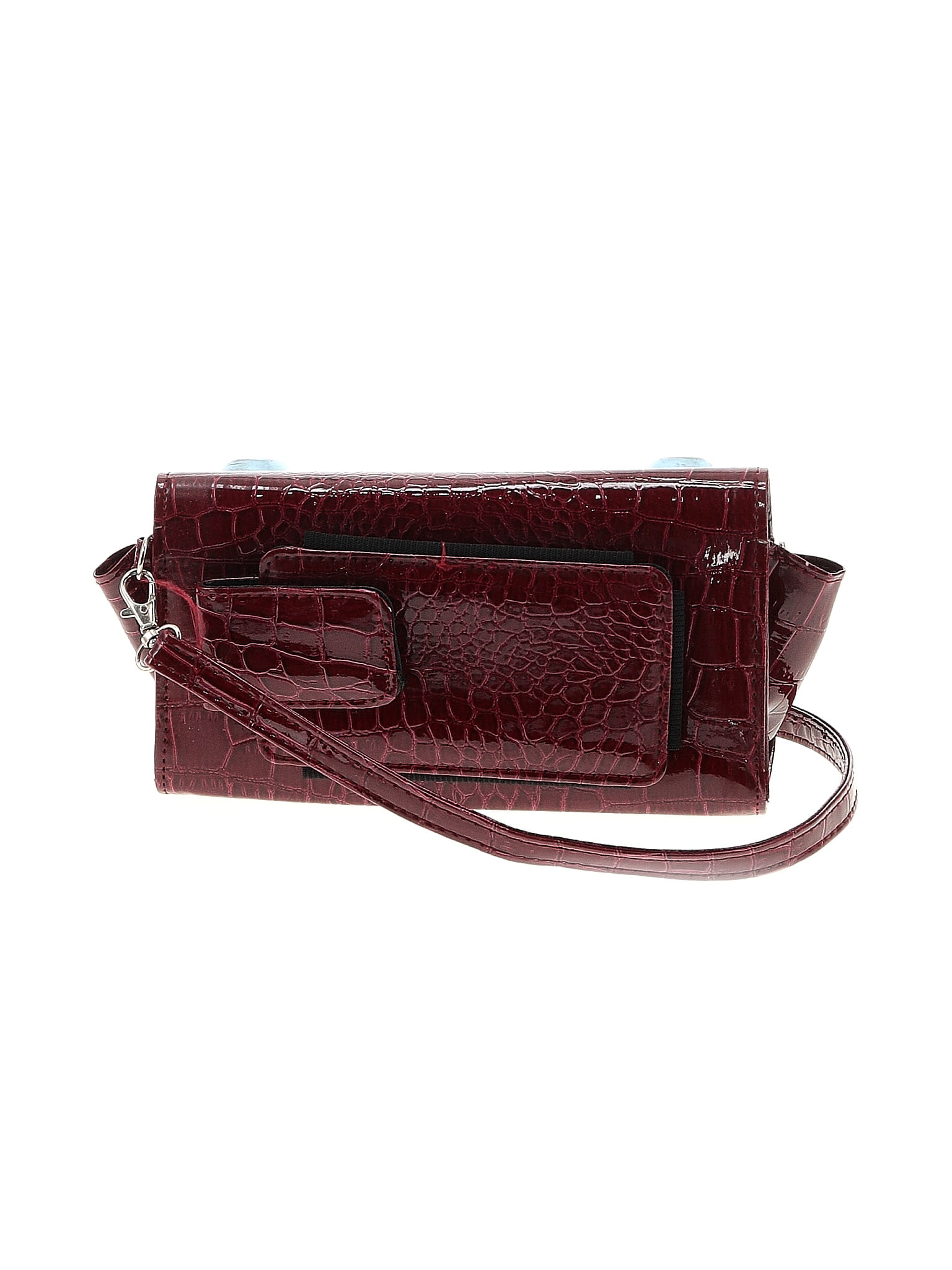 Assorted Brands Solid Maroon Burgundy Crossbody Bag One Size - 60% off ...