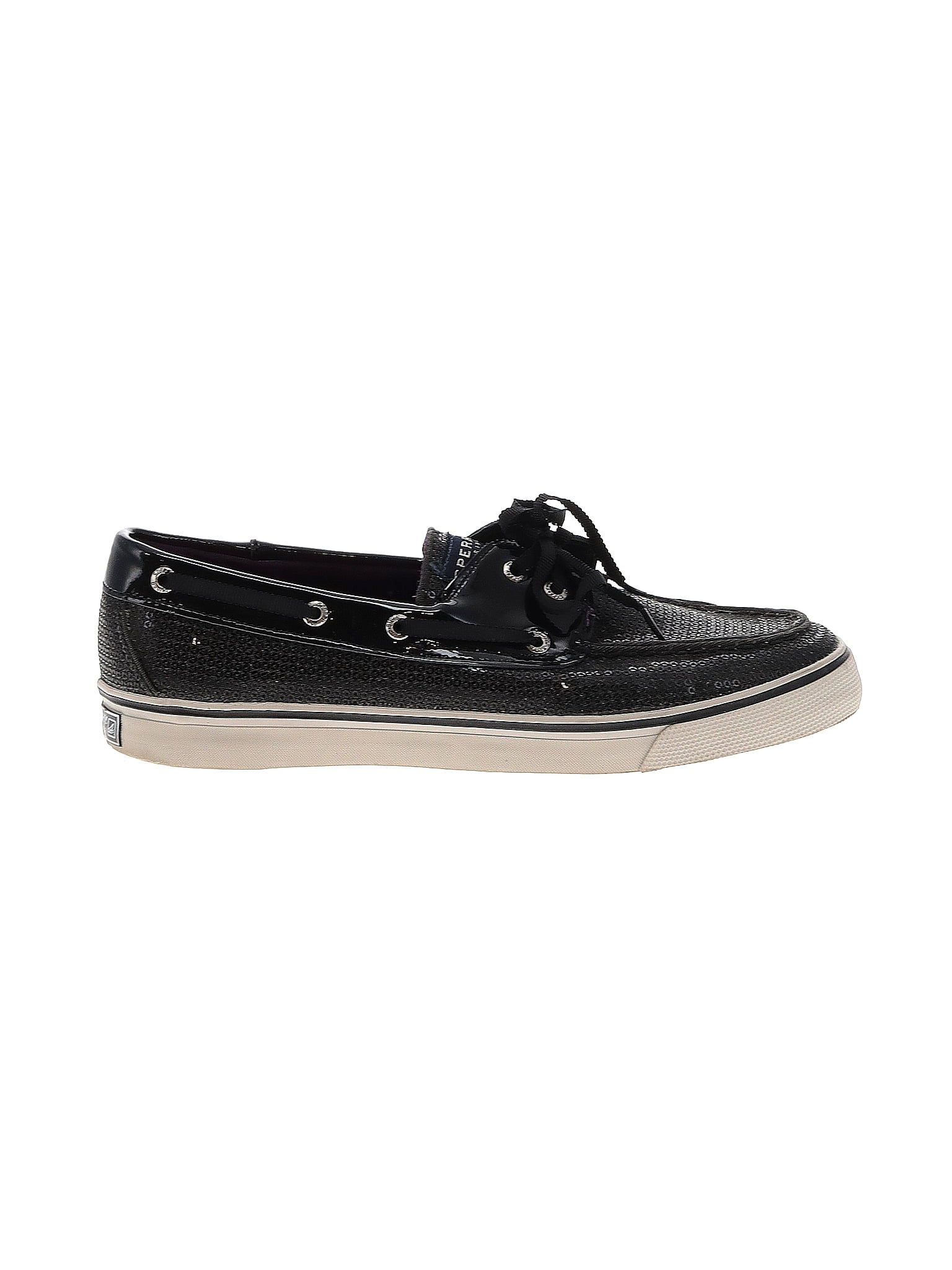 Sperry Top Sider Solid Black Sneakers Size 9 - 67% off | thredUP