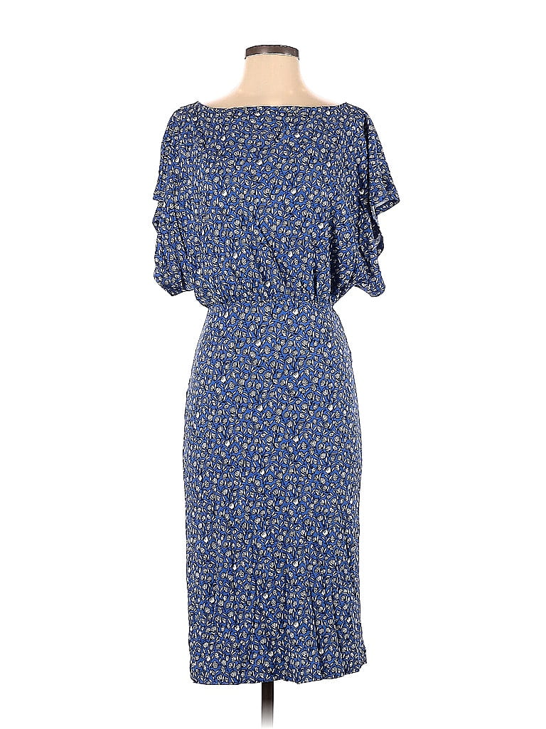 Ann Taylor Blue Casual Dress Size 00 - 78% off | thredUP