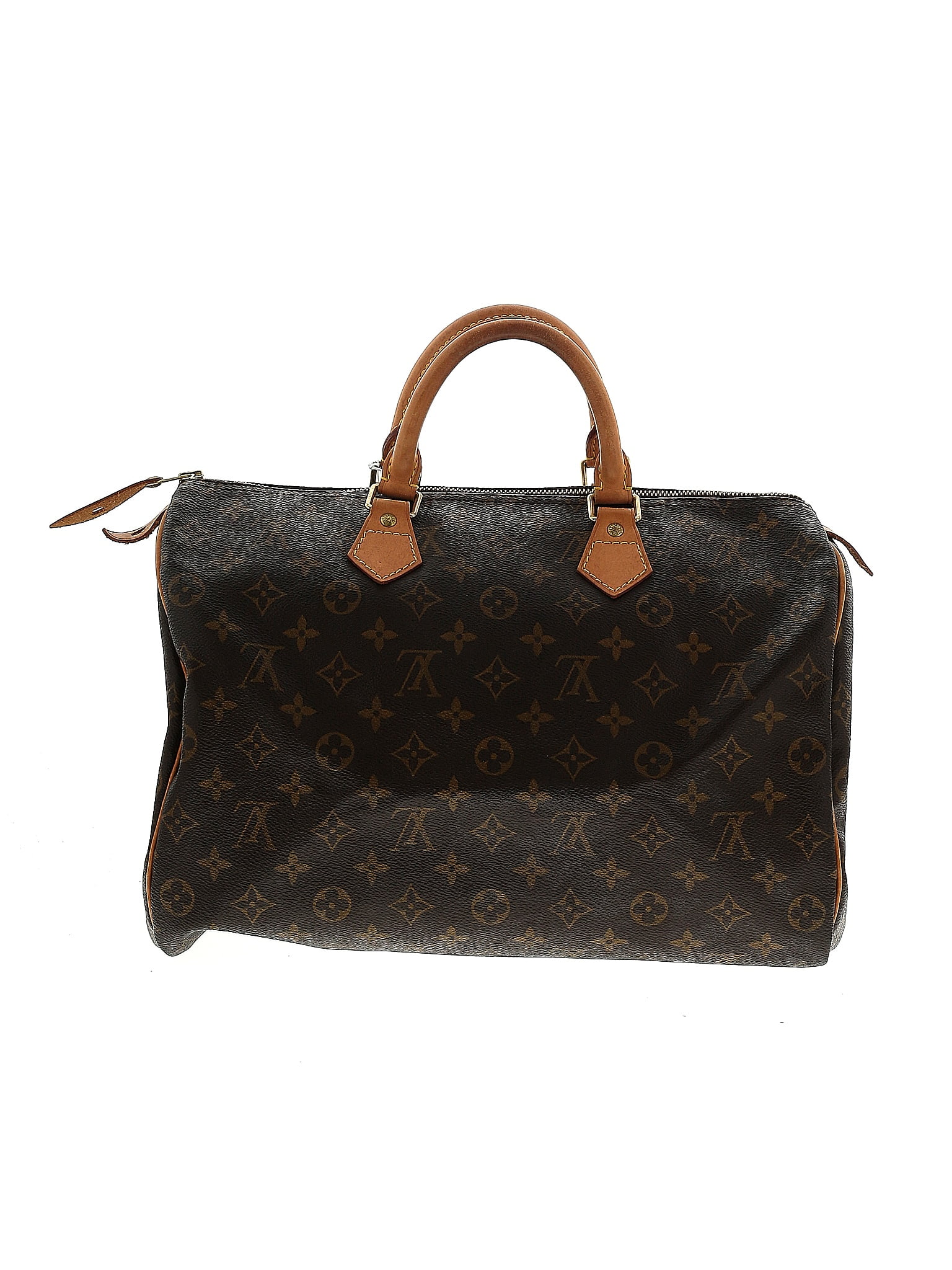 Louis Vuitton 100% Coated Canvas Color Block Brown Monogram Canvas Speedy One Size - 38% off ...