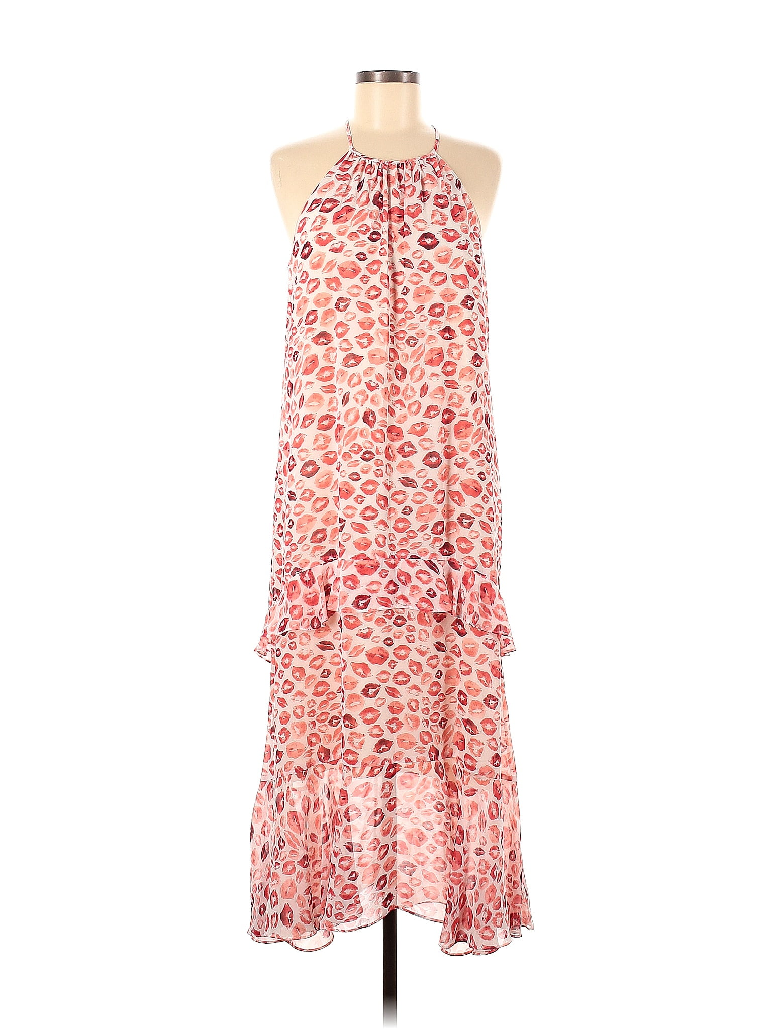 Rachel Zoe 100% Polyester Multi Color White Pierre Maxi Size 6 - 80% ...