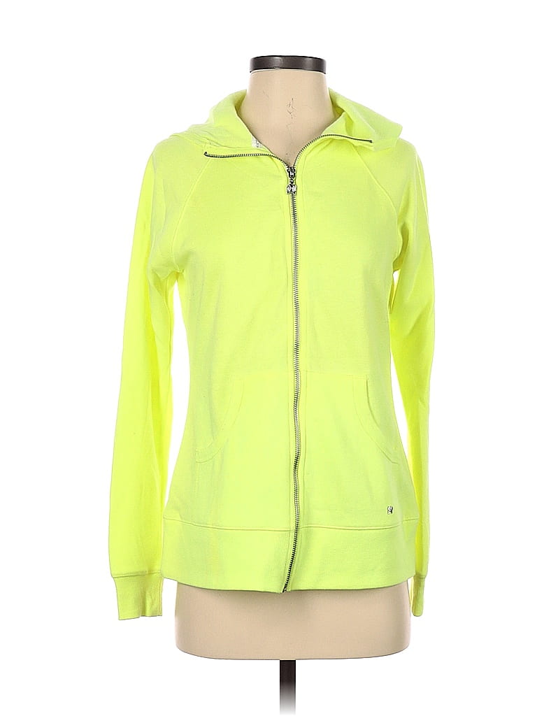 Victoria's Secret Solid Yellow Zip Up Hoodie Size S - 79% off | thredUP