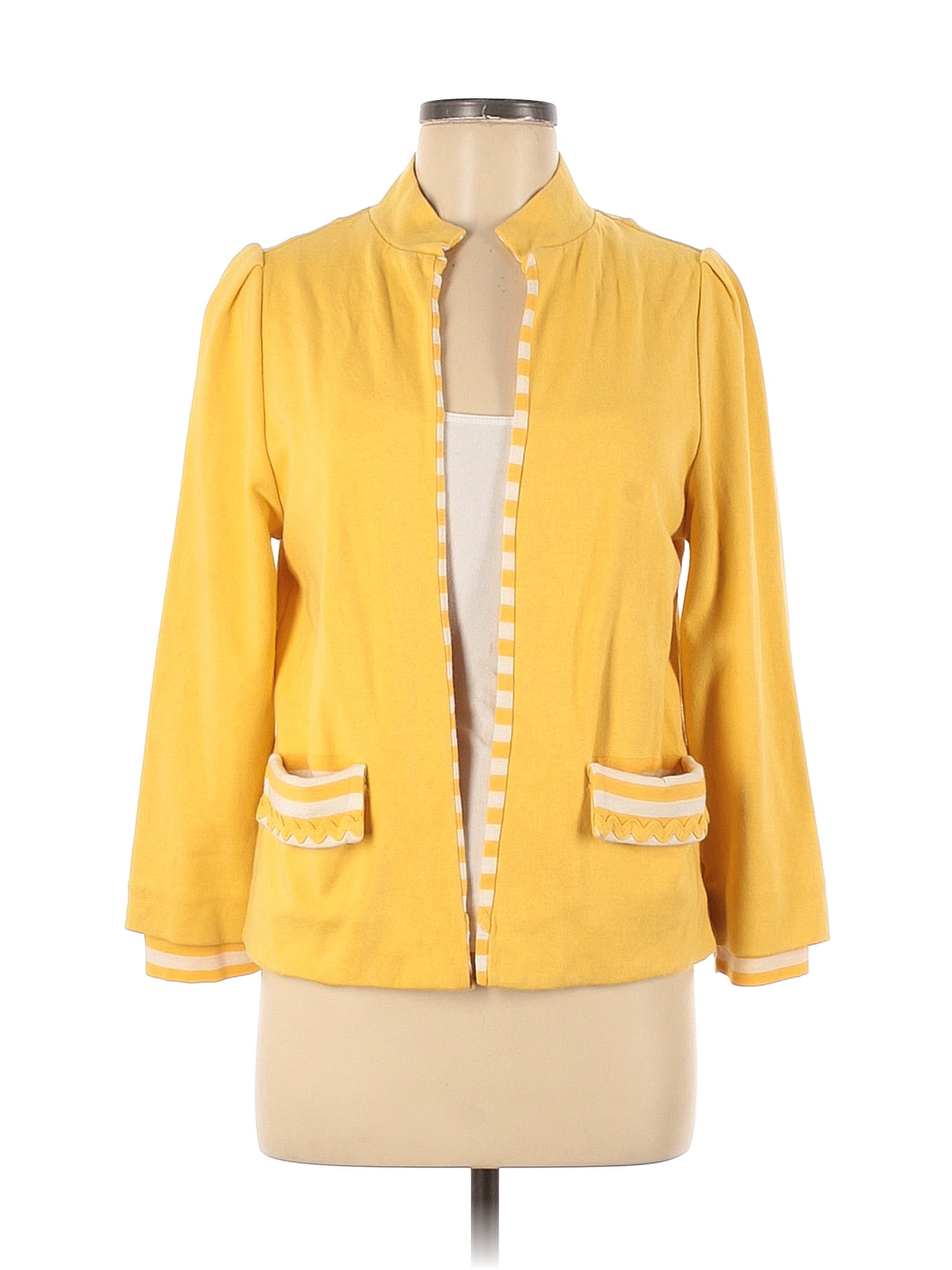 Marc by Marc Jacobs 100% Cotton Yellow Jacket Size M - 85% off | ThredUp