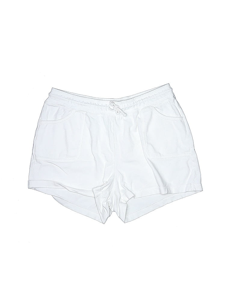 Fresh Produce 100 Cotton Solid White Shorts Size Xl 73 Off Thredup