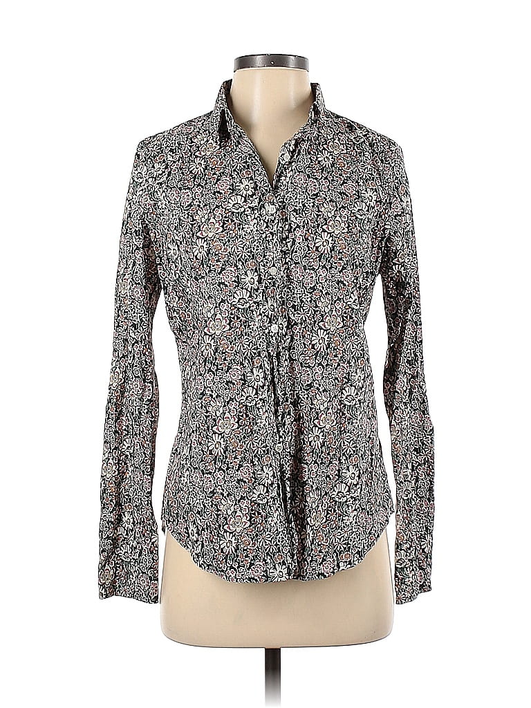 J.Crew 100% Cotton Black Long Sleeve Button-Down Shirt Size 8 - 72% off | thredUP