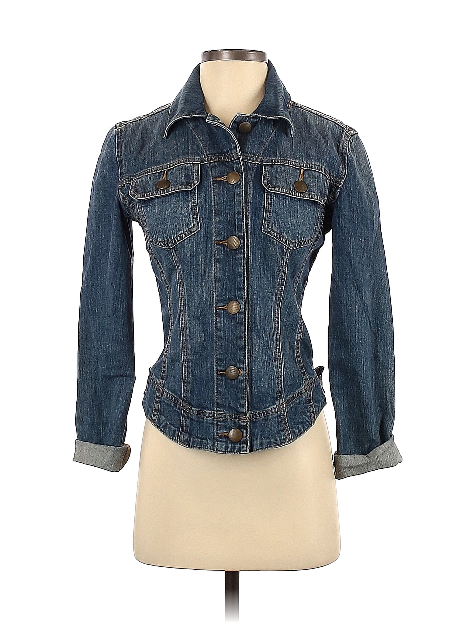 Assorted Brands Blue Denim Jacket Size Xs 64 Off Thredup