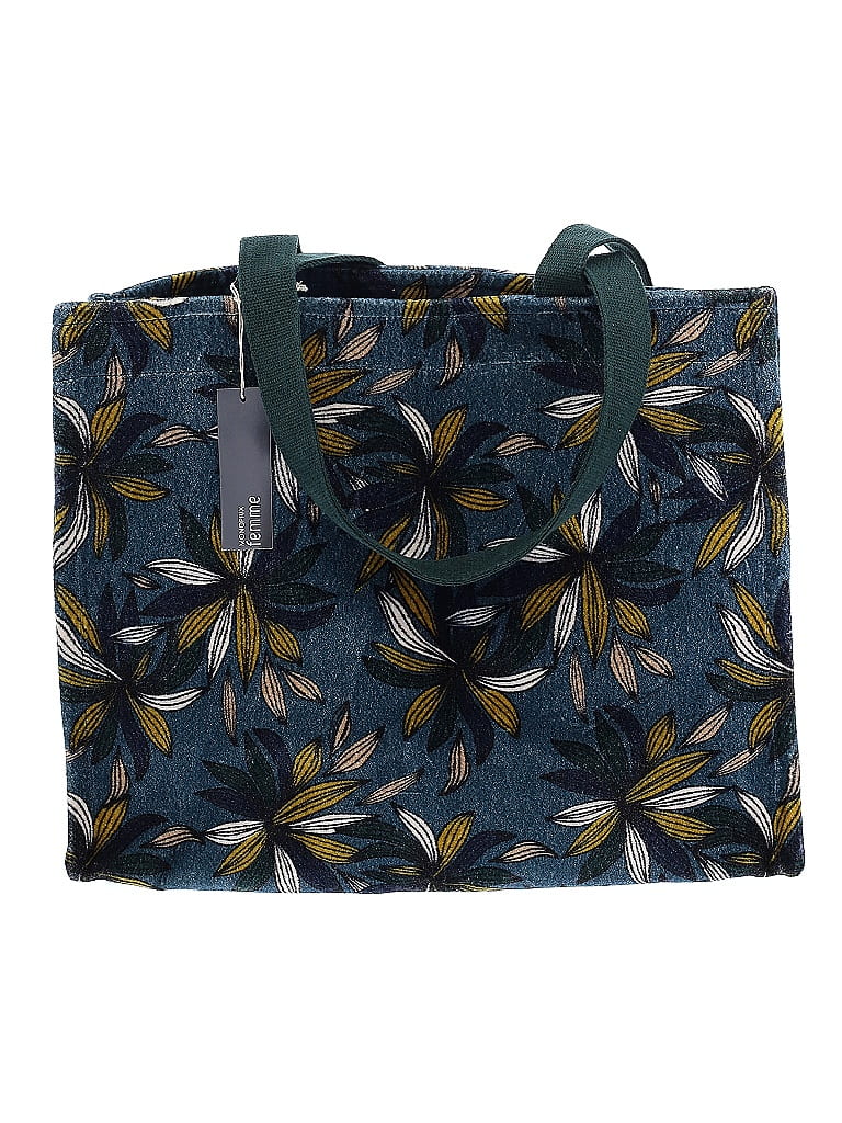 Monoprix femme Floral Blue Tote One Size - 63% off | thredUP