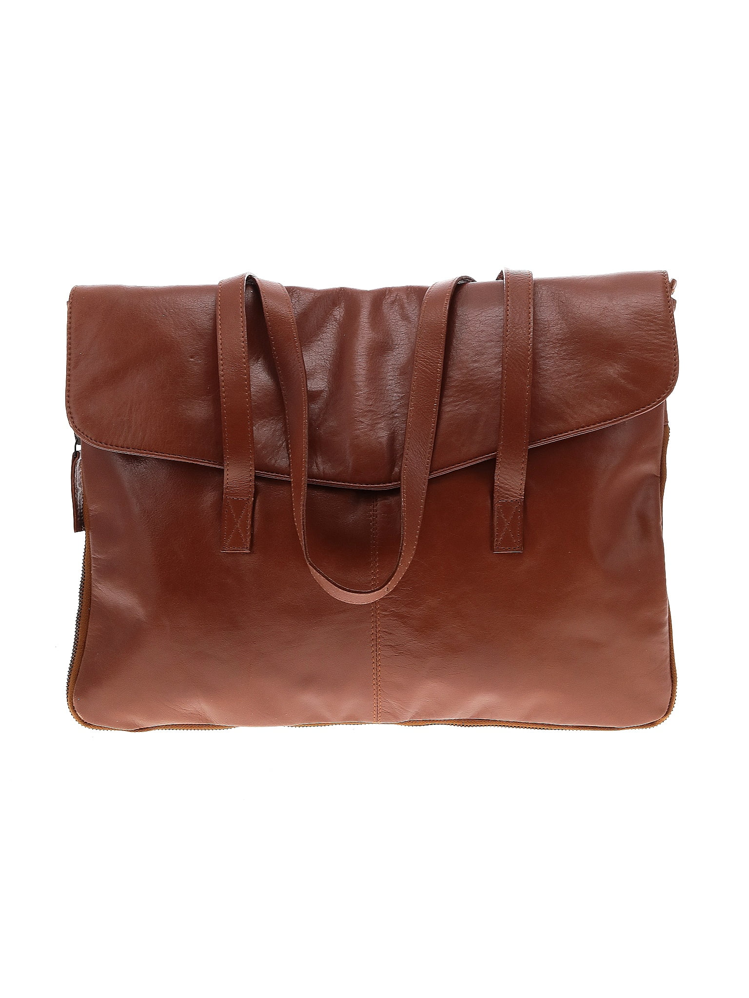 Latico 100% Leather Brown Leather Shoulder Bag One Size - 71% off | thredUP