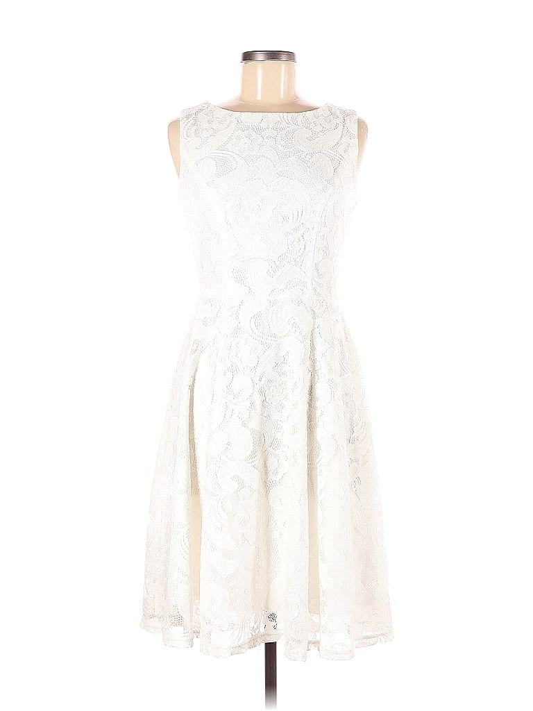 Assorted Brands Ivory Cocktail Dress Size M 60 Off Thredup