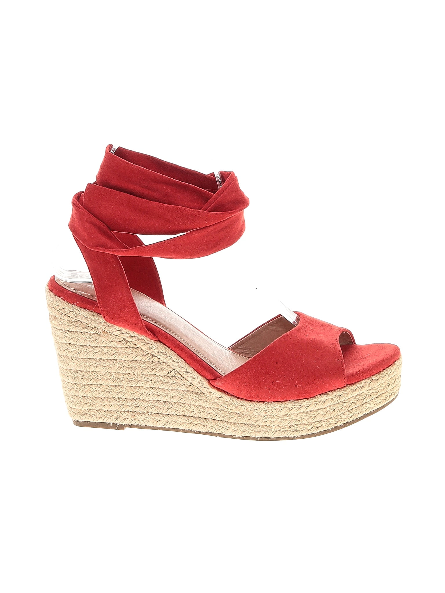 Assorted Brands Solid Red Wedges Size 8 1/2 - 68% off | thredUP