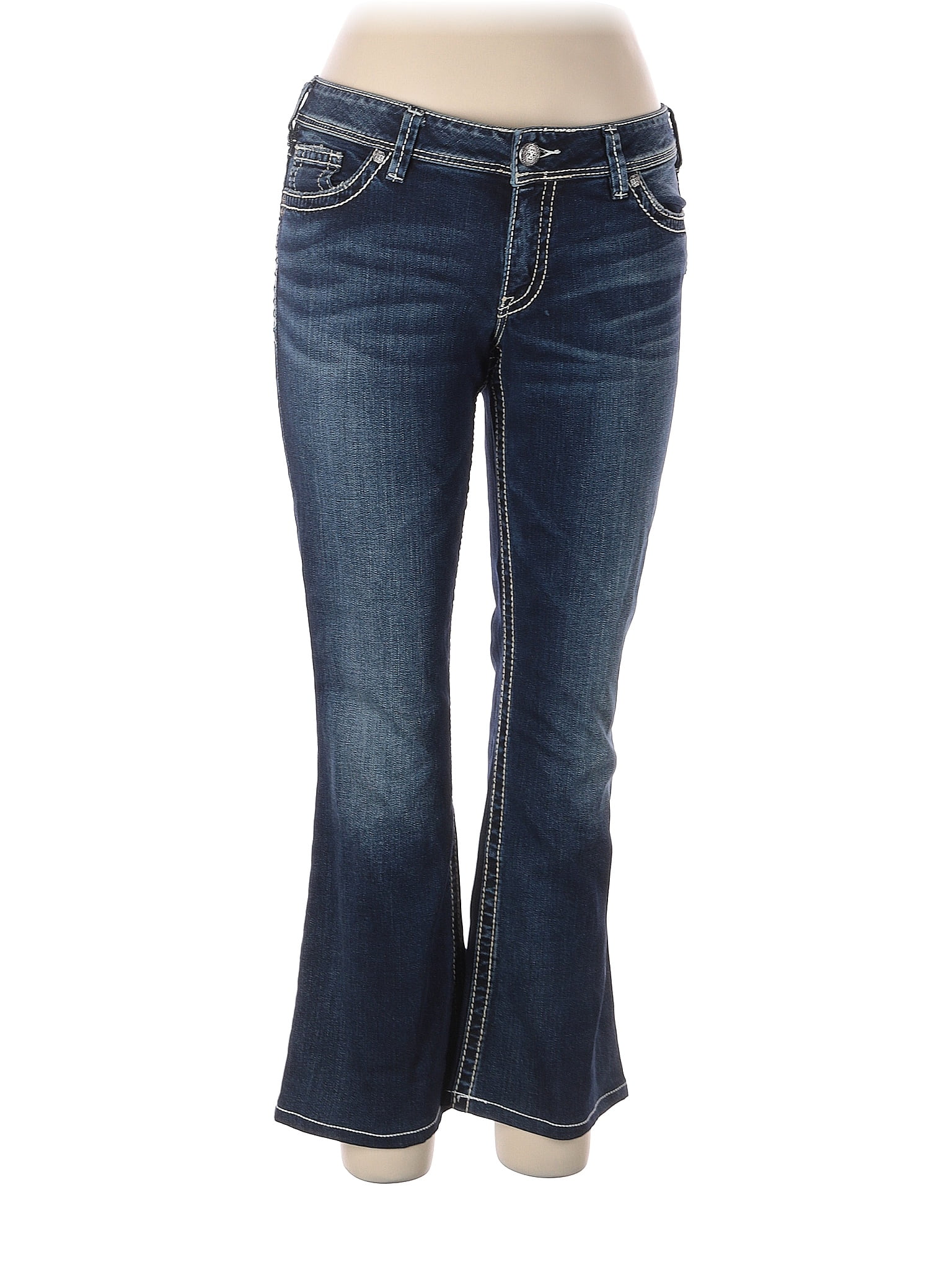 Silver Blue Jeans 33 Waist - 55% off | ThredUp