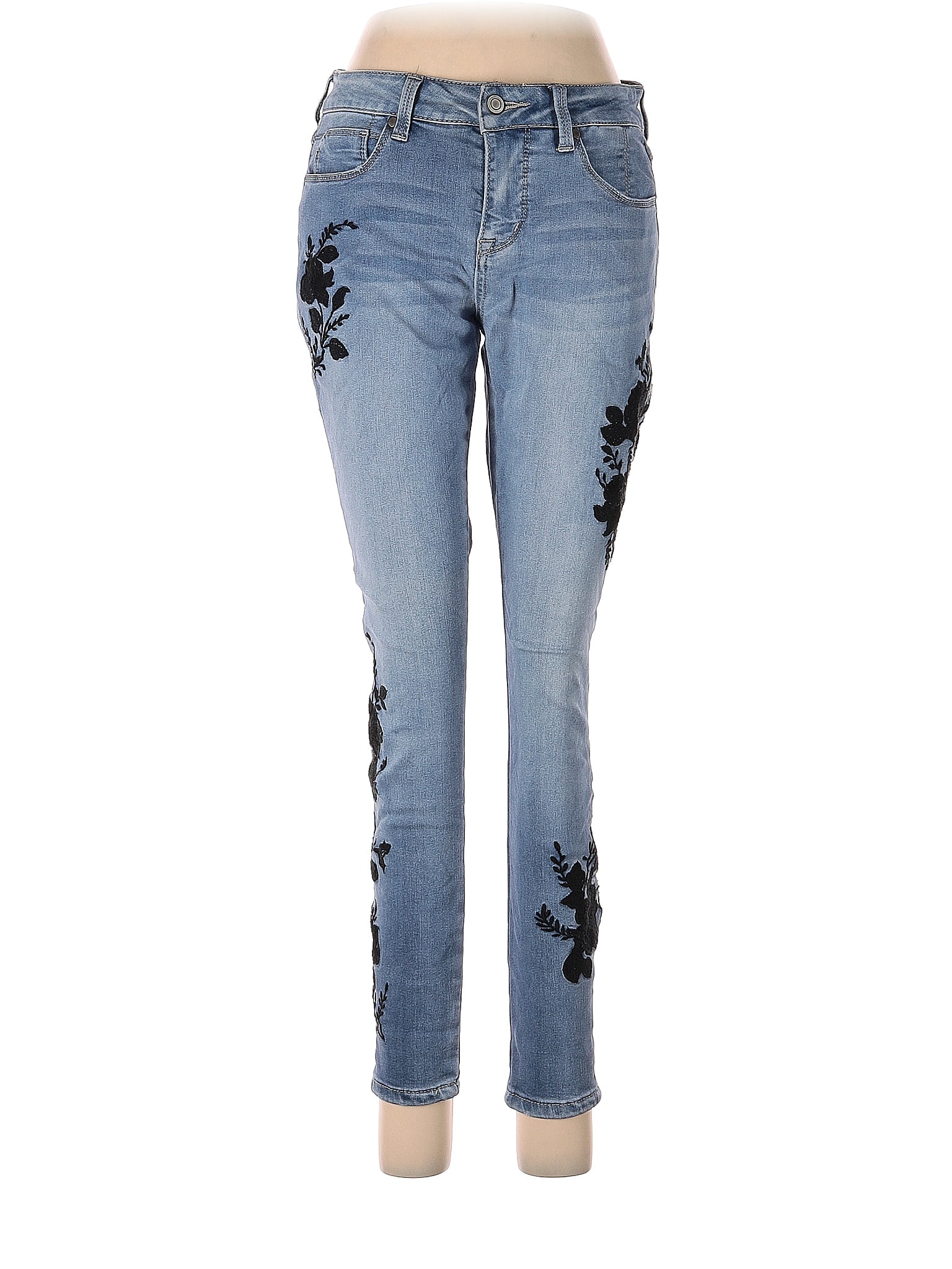 G by Giuliana Rancic Solid Blue Jeans Size 6 - 69% off | thredUP