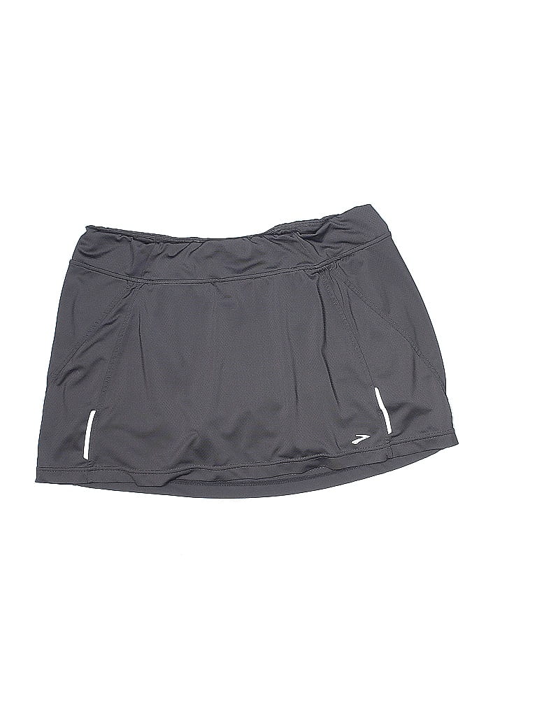 Brooks Solid Gray Active Skort Size XL - 78% off | thredUP