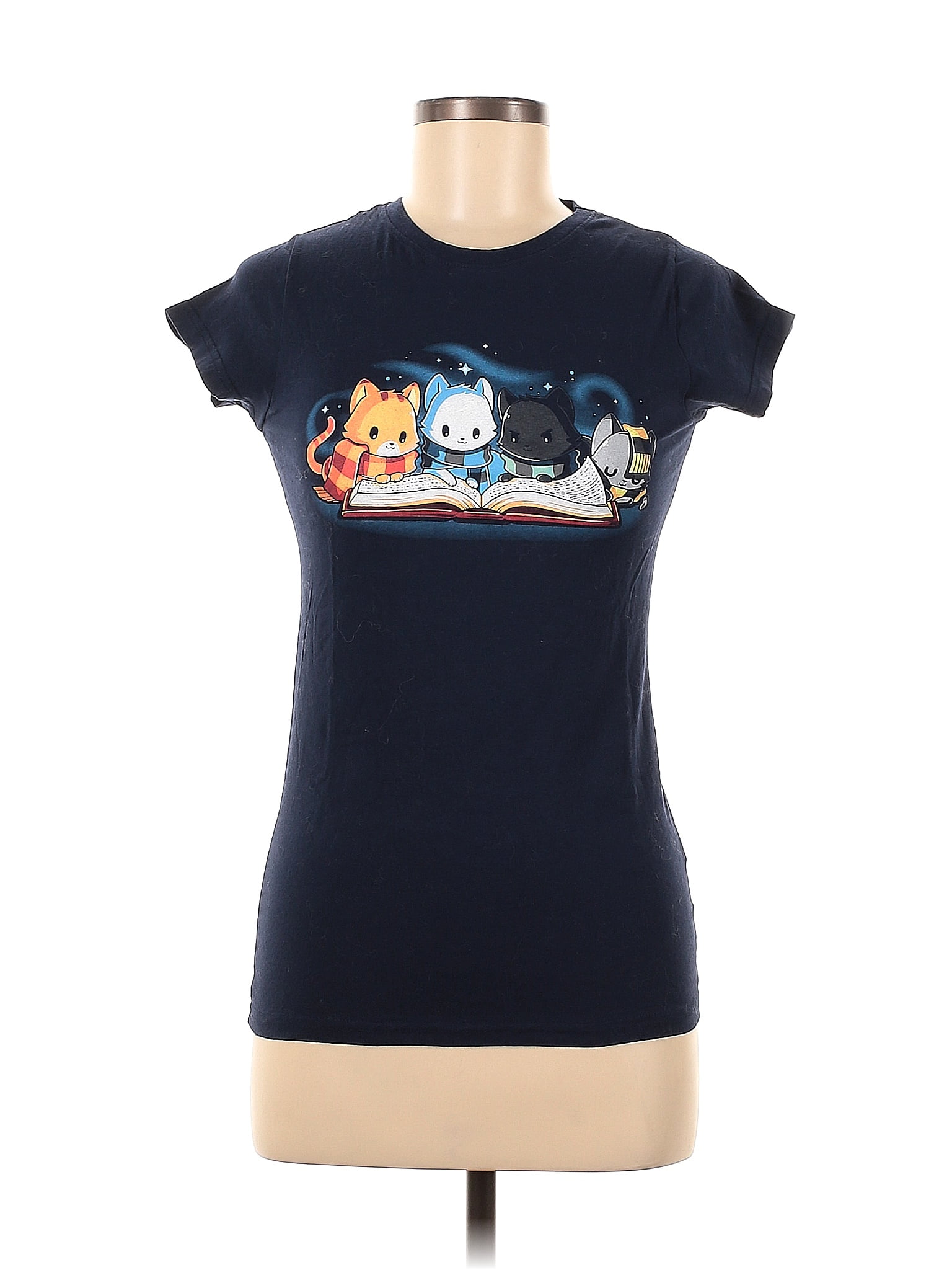Teeturtle 100% Cotton Solid Blue Active T-Shirt Size M - 50% off | ThredUp