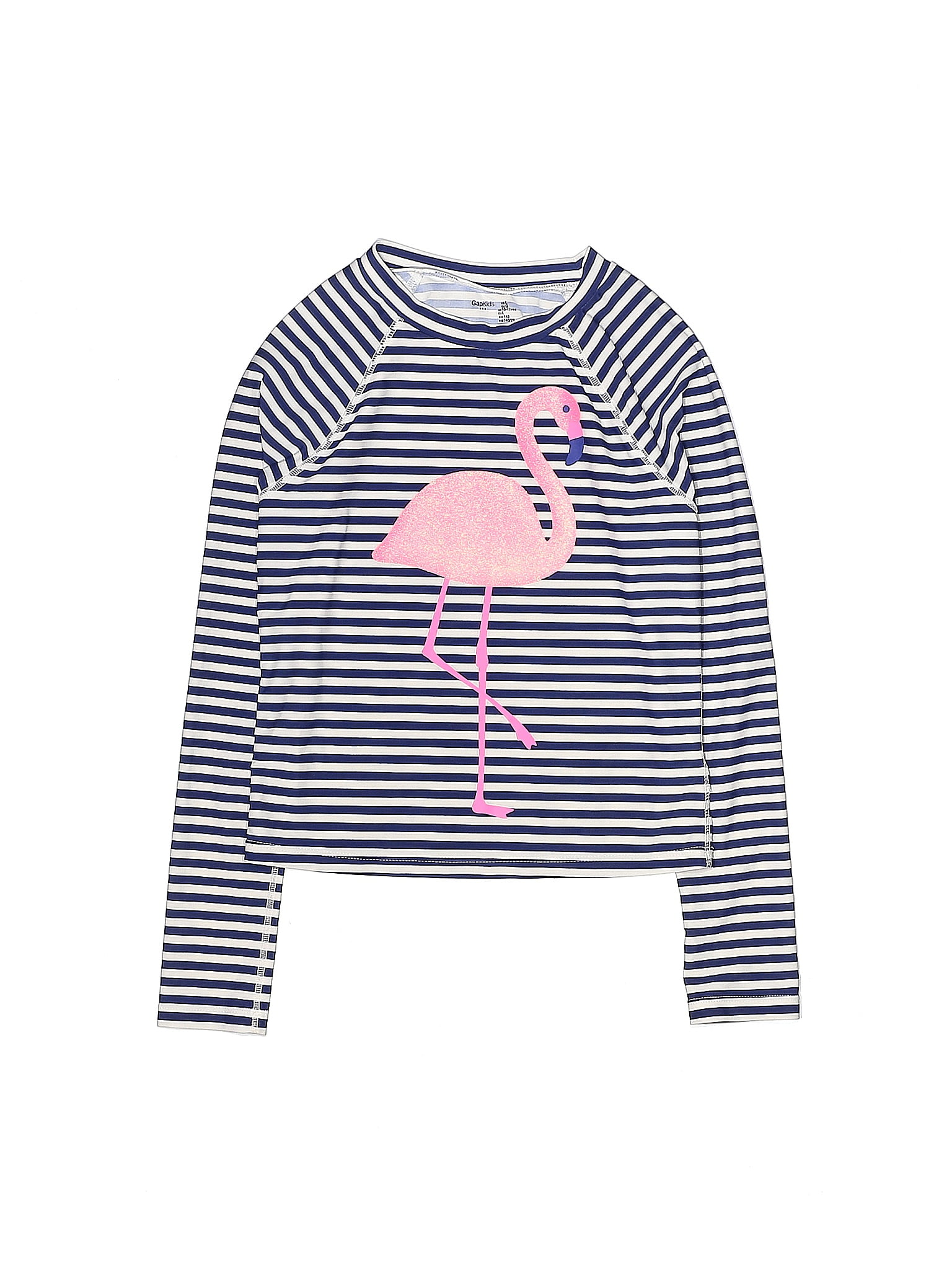 Gap Kids Outlet Stripes Blue Rash Guard Size L (Kids) - 65% off | thredUP