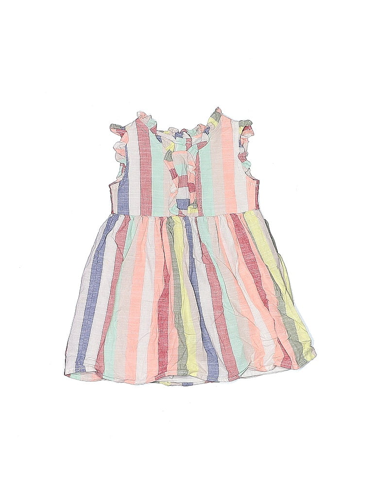 Wonder Nation Stripes Pink Dress Size 12 mo - 33% off | thredUP