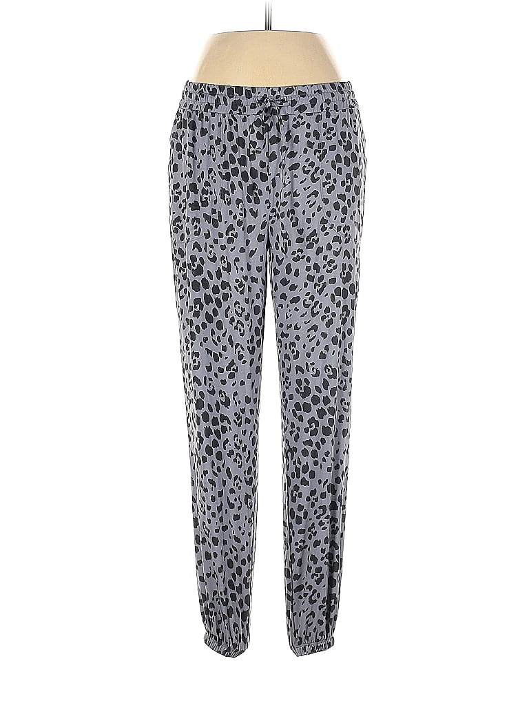 Zac & Rachel Leopard Print Multi Color Gray Sweatpants Size M - 51% off ...