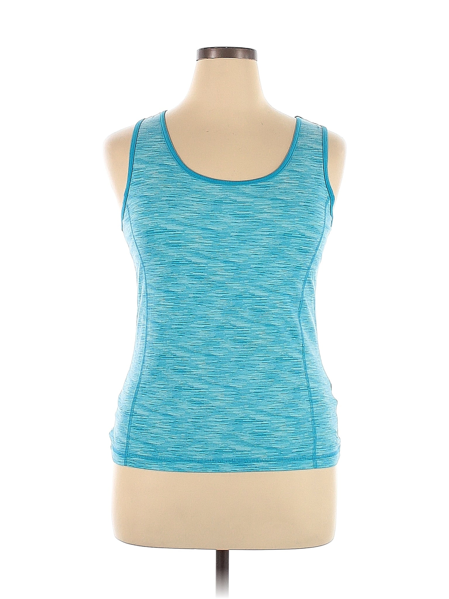 Danskin Now Color Block Blue Active T-Shirt Size XL - 47% off | thredUP