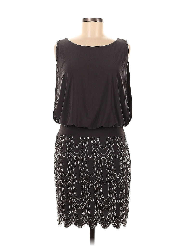 Cache Solid Black Casual Dress Size 6 - 71% off | thredUP