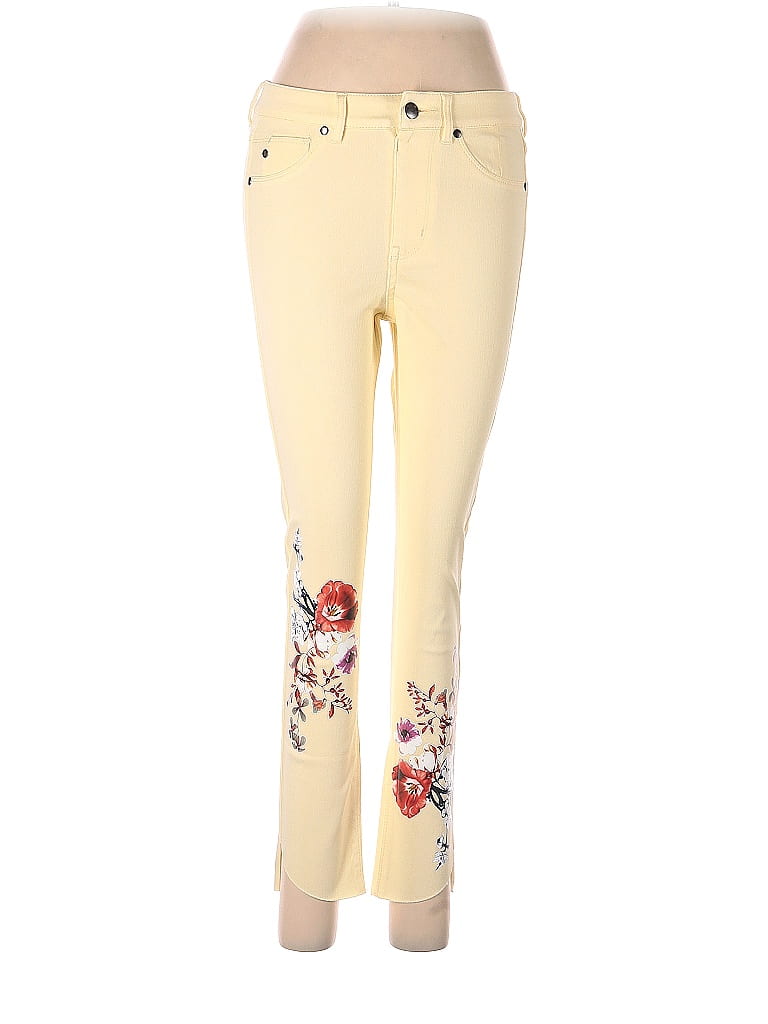 Kate And Mallory Designs Solid Yellow Casual Pants Size M 59 Off Thredup