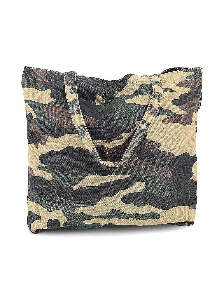 J.Crew Camo Multi Color Green Tote One Size - 76% off | thredUP