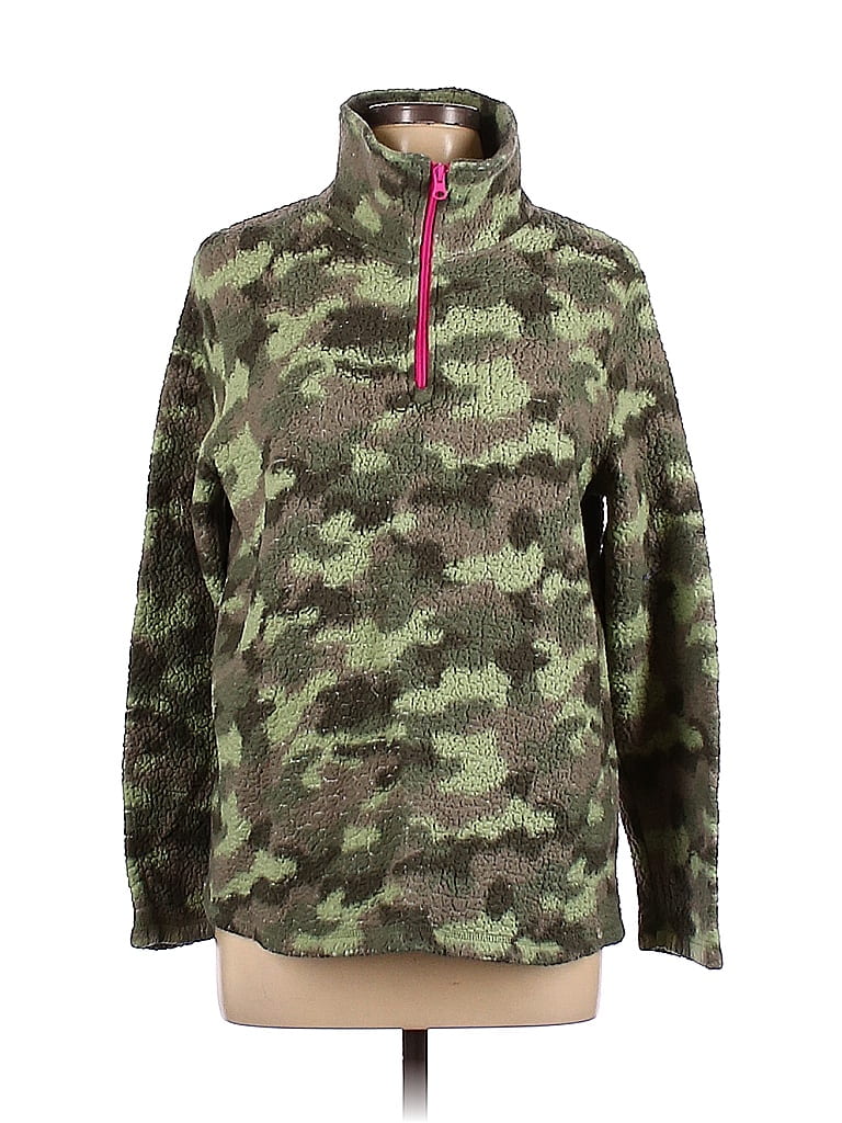 Assorted Brands 100% Polyester Green Fleece Size L - 78% off | ThredUp