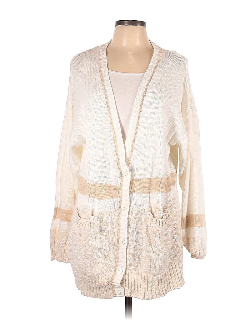 Genesis Tan Cardigan Size L - 66% off | thredUP