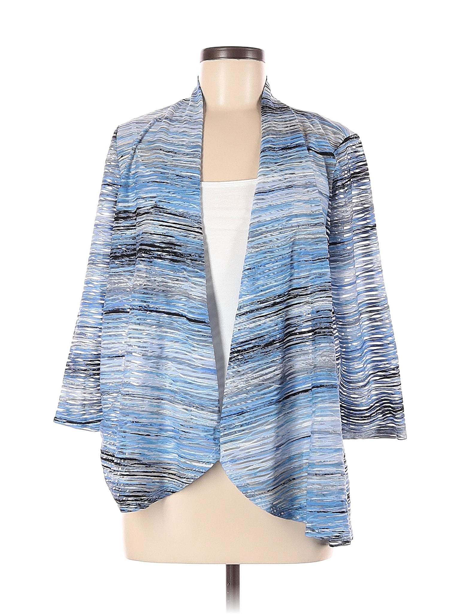 Kasper Blue Blazer Size M - 75% off | thredUP