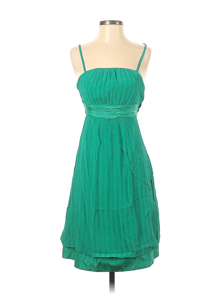 Moulinette Soeurs 100 Silk Blue Cocktail Dress Size 0 84 Off Thredup