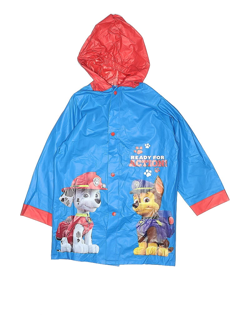 Nickelodeon 100% Vynil Blue Raincoat Size M (Kids) - 56% off | thredUP