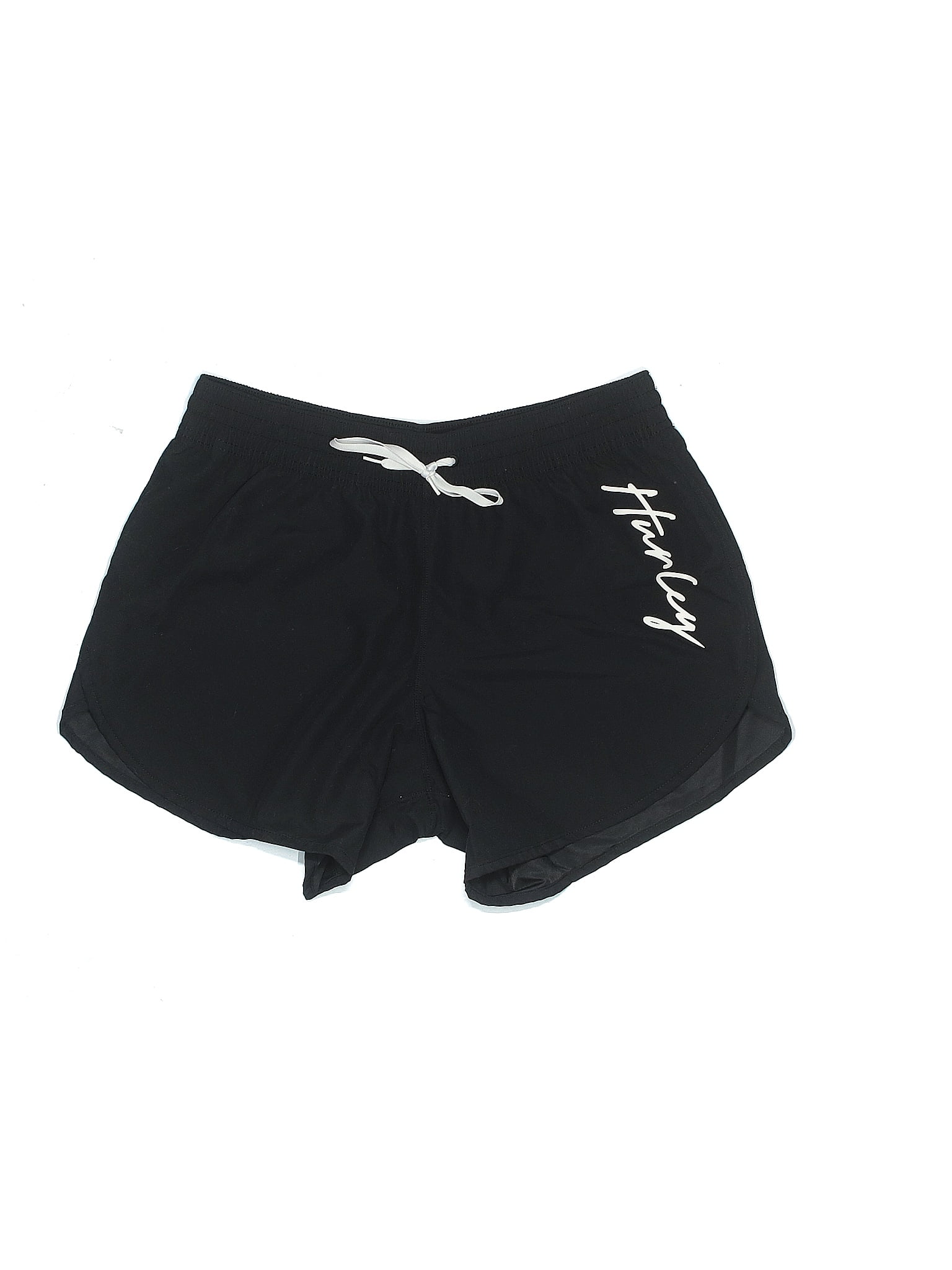 Hurley 100% Polyester Solid Black Athletic Shorts Size S - 65% off ...